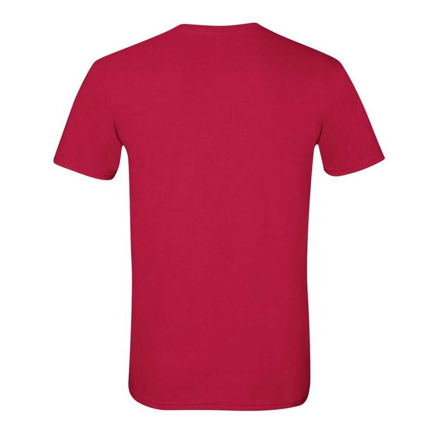 Gildan Mens Short Sleeve Soft-Style T-Shirt (Cherry Red) | SHEIN USA