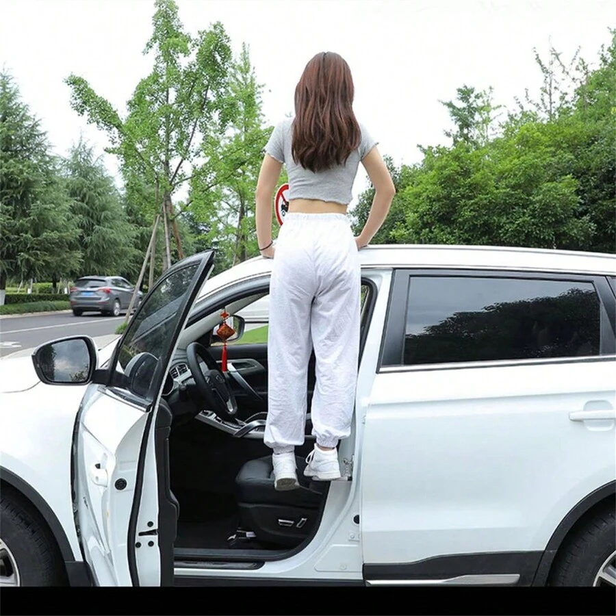 Universal Foldable Car Roof Rack Step Car Door Step Multifunction Latch ...