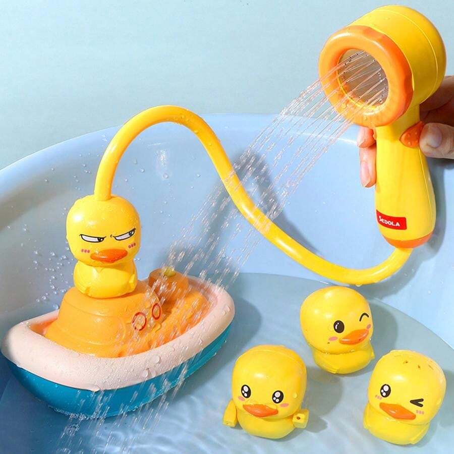 Juguete De Baño De Pato Pirata Con Función De Pulverización Para Que ...