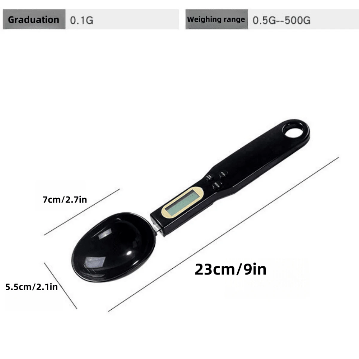 Cuchara De Medición Electrónica Con Báscula Para Pesar Con Precisión En ...