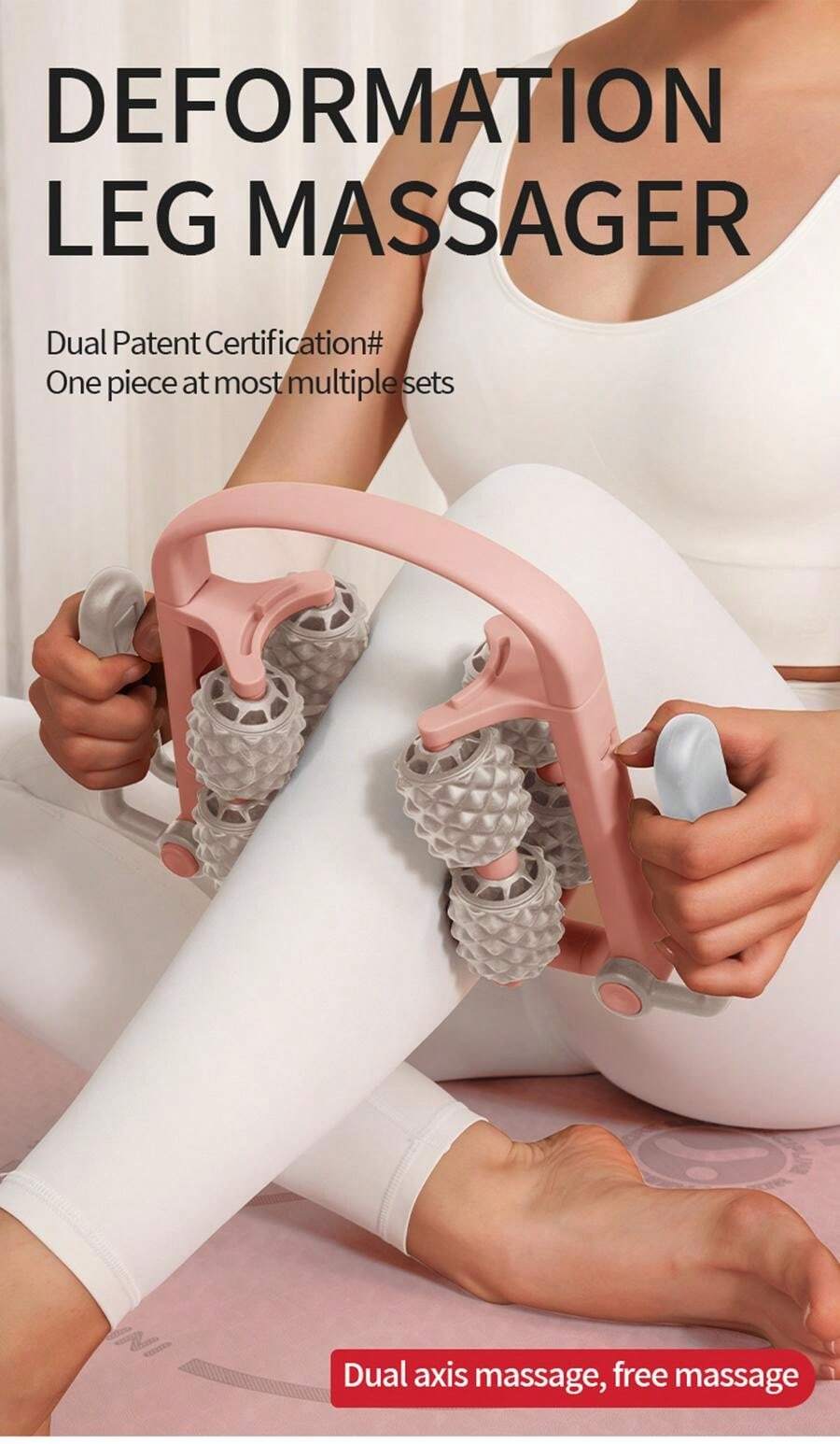 Muscle Roller For Muscles Deep Tissue/W Drawstring Gym Bag | Cellulite ...