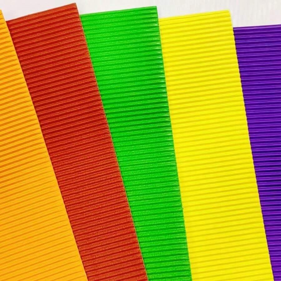 Corrugated Paper Diy Color Paperboard For Kindergarten Children ...