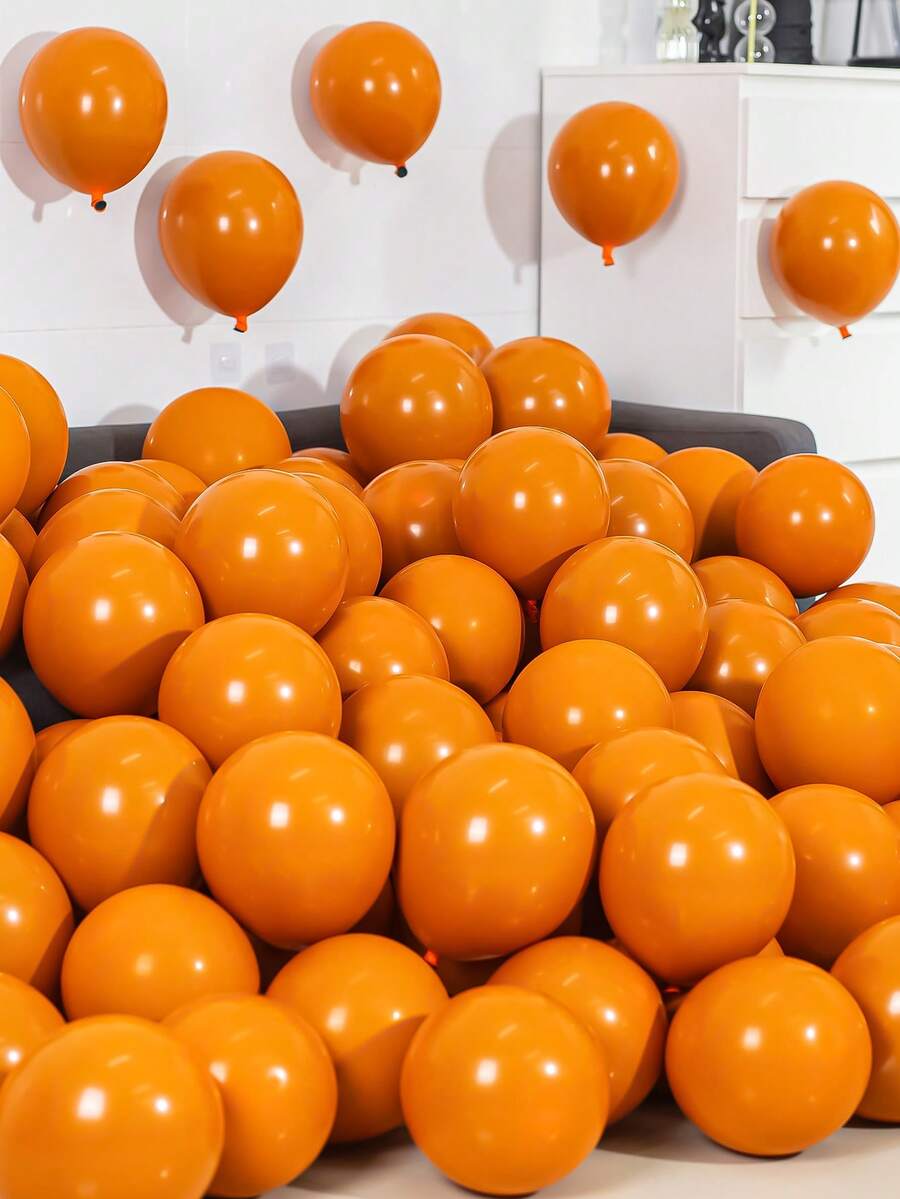 10/50PCS 10-Inch Double Layer Latex Balloons, Transparent Style With ...