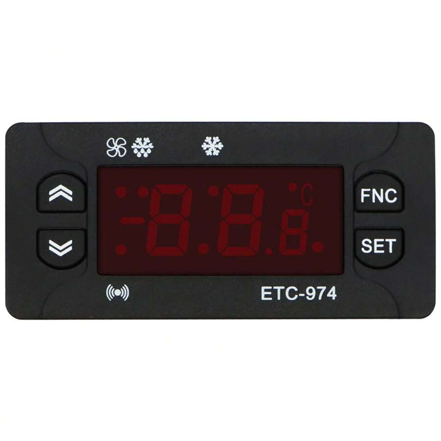 ETC-974 Digital Temperature Controller Microcomputer Thermostats Thermostat Refrigeration Alarm ...