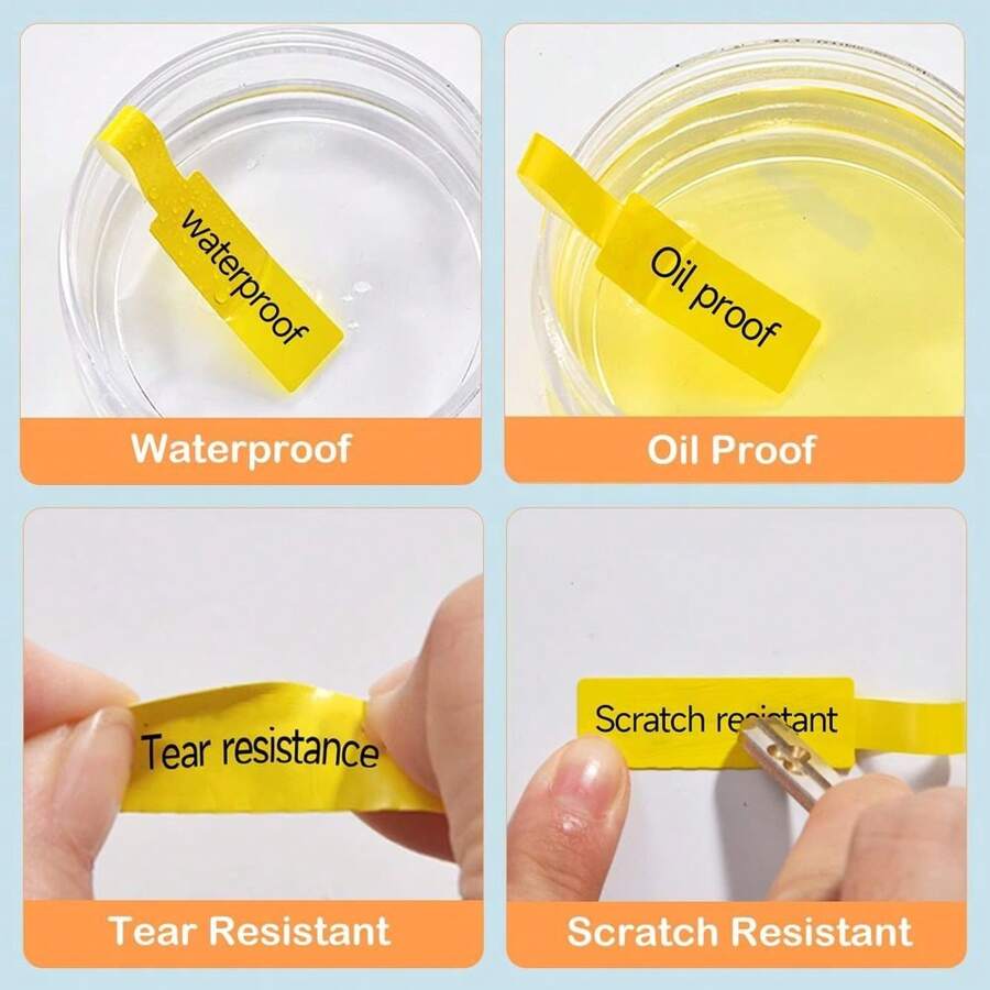 NIIMBOT D11/D110/D101 Cable Label Paper Data Line Identification Fiber ...