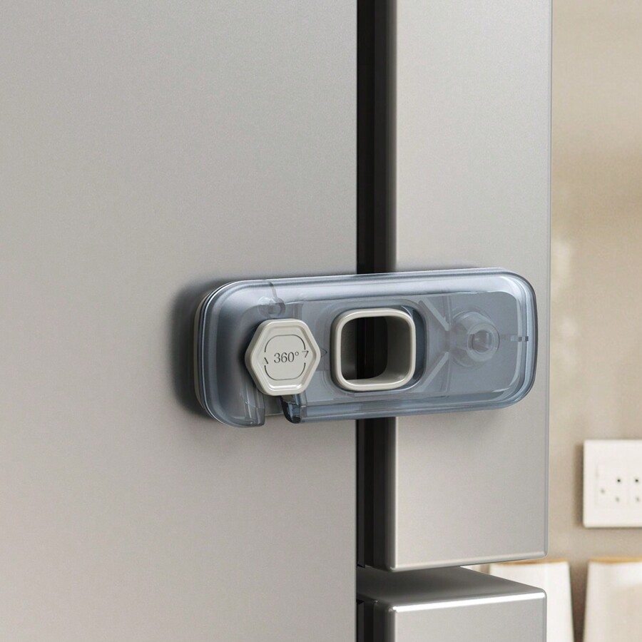 2-5pc Child Safety Fridge Lock Single-Door Refrigerator Door Stopper ...