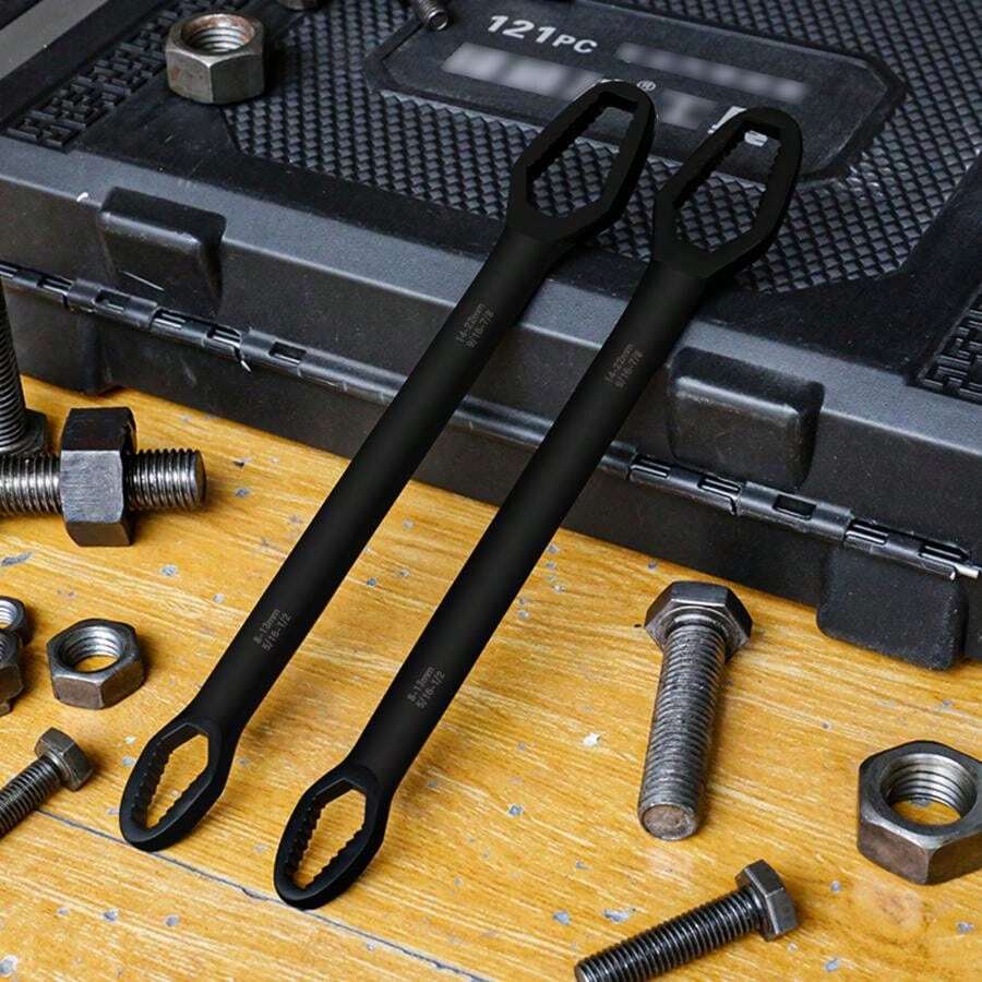 Multi-Function Double-Ended Wrench, Self-Tightening Wrench, 8mm-22mm ...