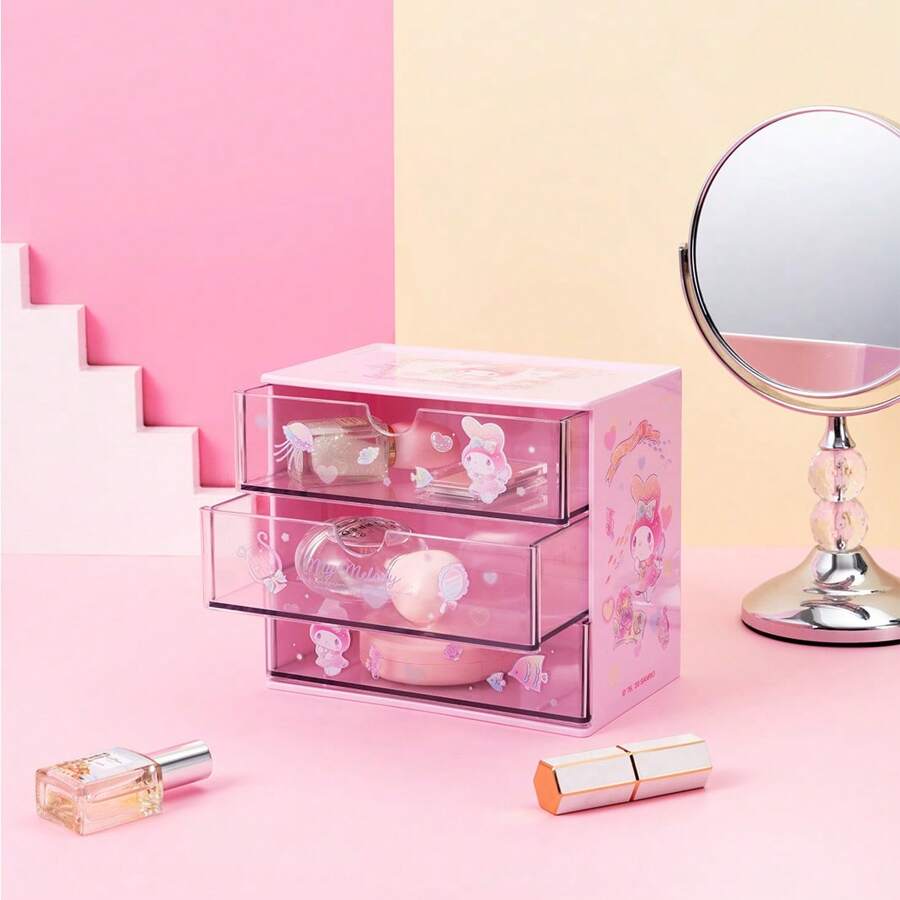 Miniso MINISO Sanrio Characters Drawing Storage Box Is Suitable For ...