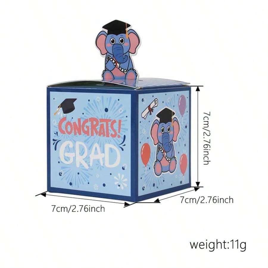 24PCS Graduation Party Favors Boxes Small Congrats Grad Treat Boxes ...