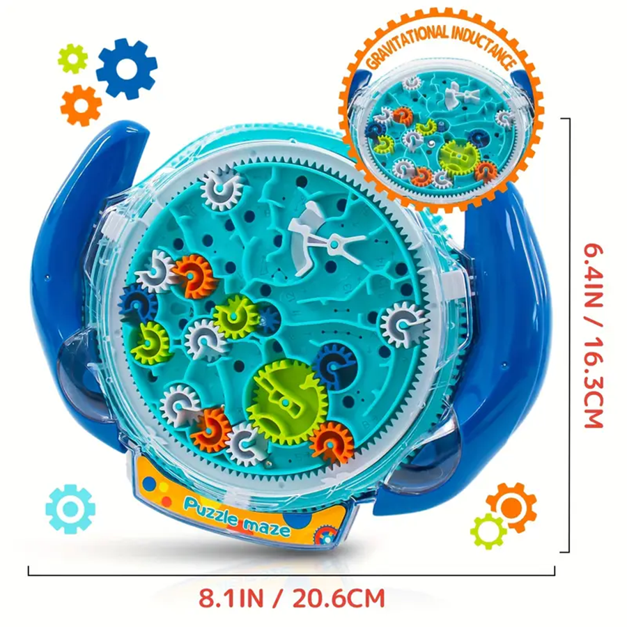 Random Style 3d Gear Maze Ball In Hand Maze Toy, Balancing Beads Ball ...