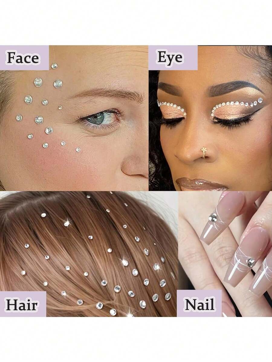 1 Hoja Falso Clavo De Nariz Falso Clip De Nariz Falso Clavo De Nariz No Perforante Falso Clavo ...