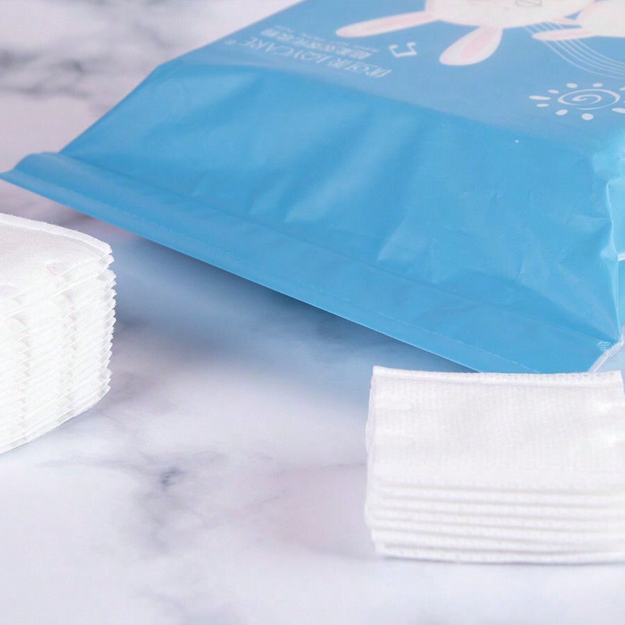 180pcs/Pack Skin Friendly Thickened Pure Makeup Pads For Wet Compress ...