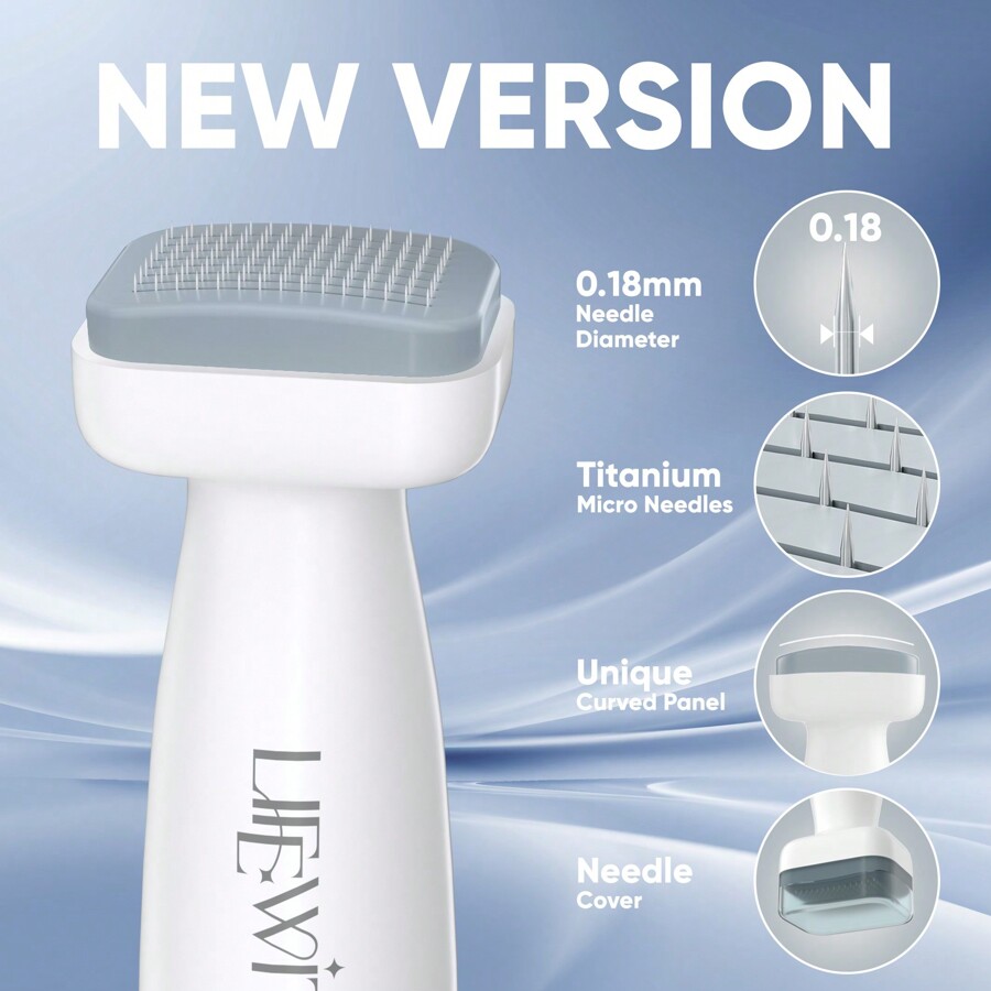 Dr. Pen Adjustable Derma Stamp, Professional Microneedling Stamp ...