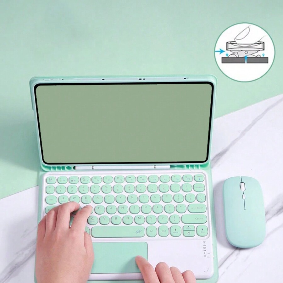 Magnet Keyboard Case For Samsung Galaxy Tab S6 Lite 10.4 Cover For A8 ...