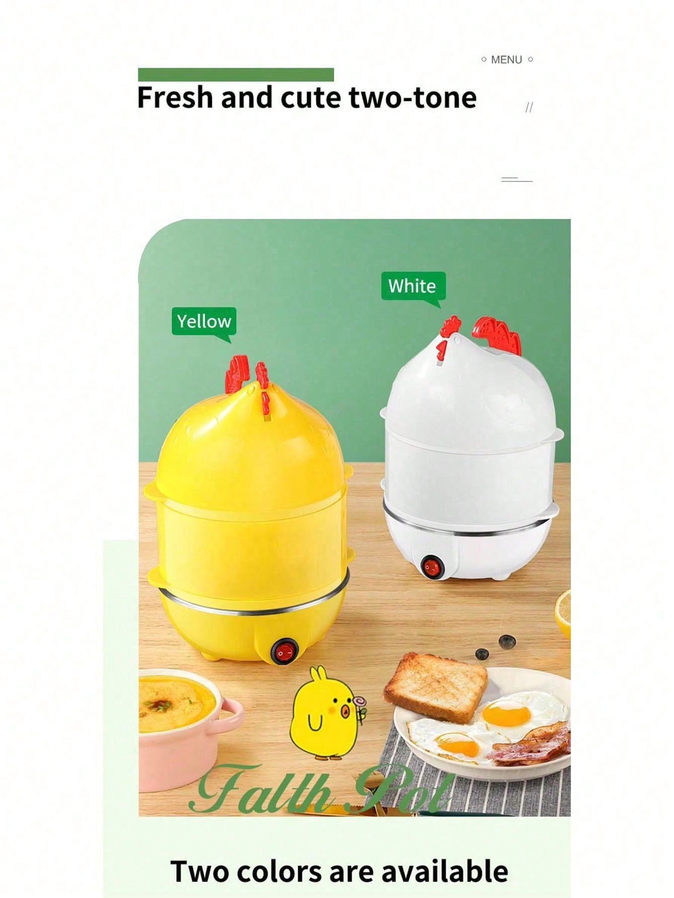 1 Set+Eu Plug+Mini Breakfast Machine & Egg Cooker Kitchen Small ...