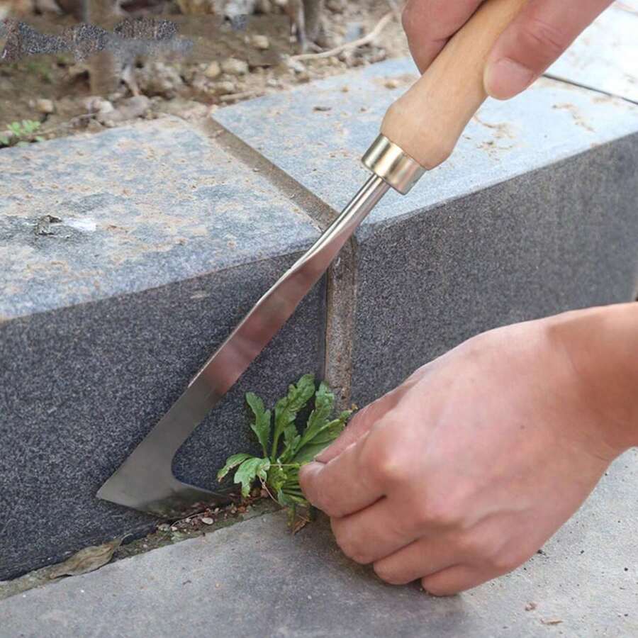 1pc Road Crack Weeder With Sickle Tool, Ergonomic Grip Heavy Duty ...