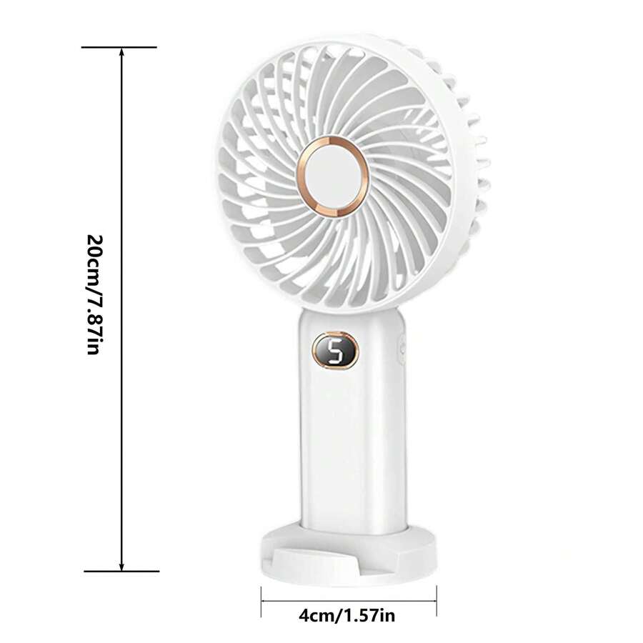 2400mah White Large Battery Super Long Endurance Spiral Fan Blade ...