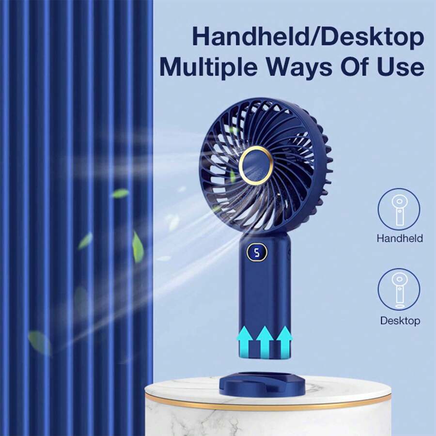 2400mah White Large Battery Super Long Endurance Spiral Fan Blade ...