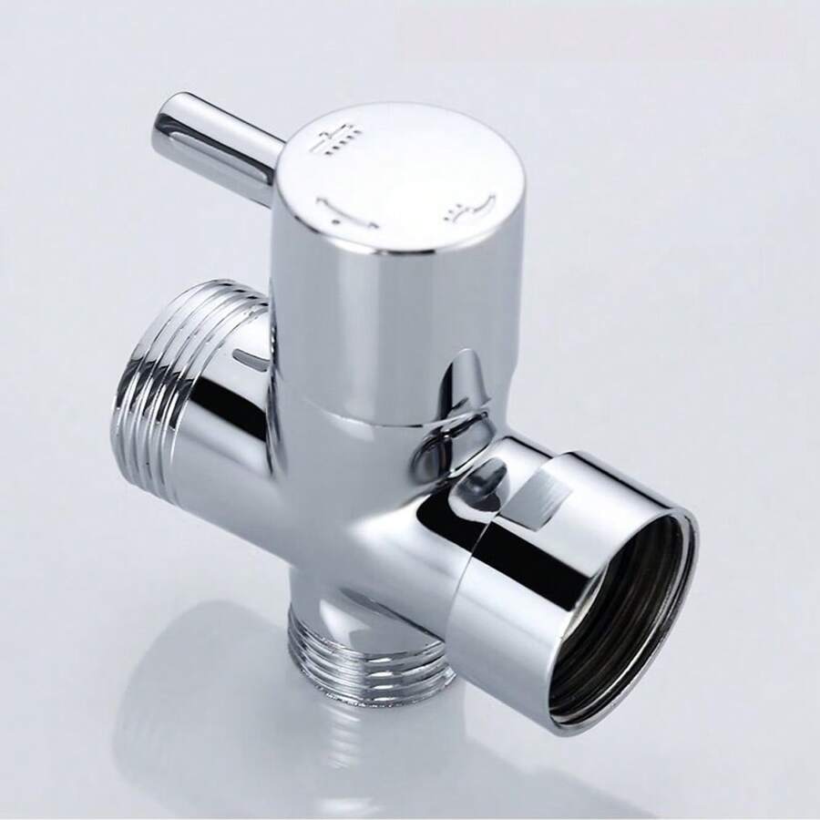 1PC Silver Quick Opening Three-Way Water Distributor 4-Point Shower 1 ...