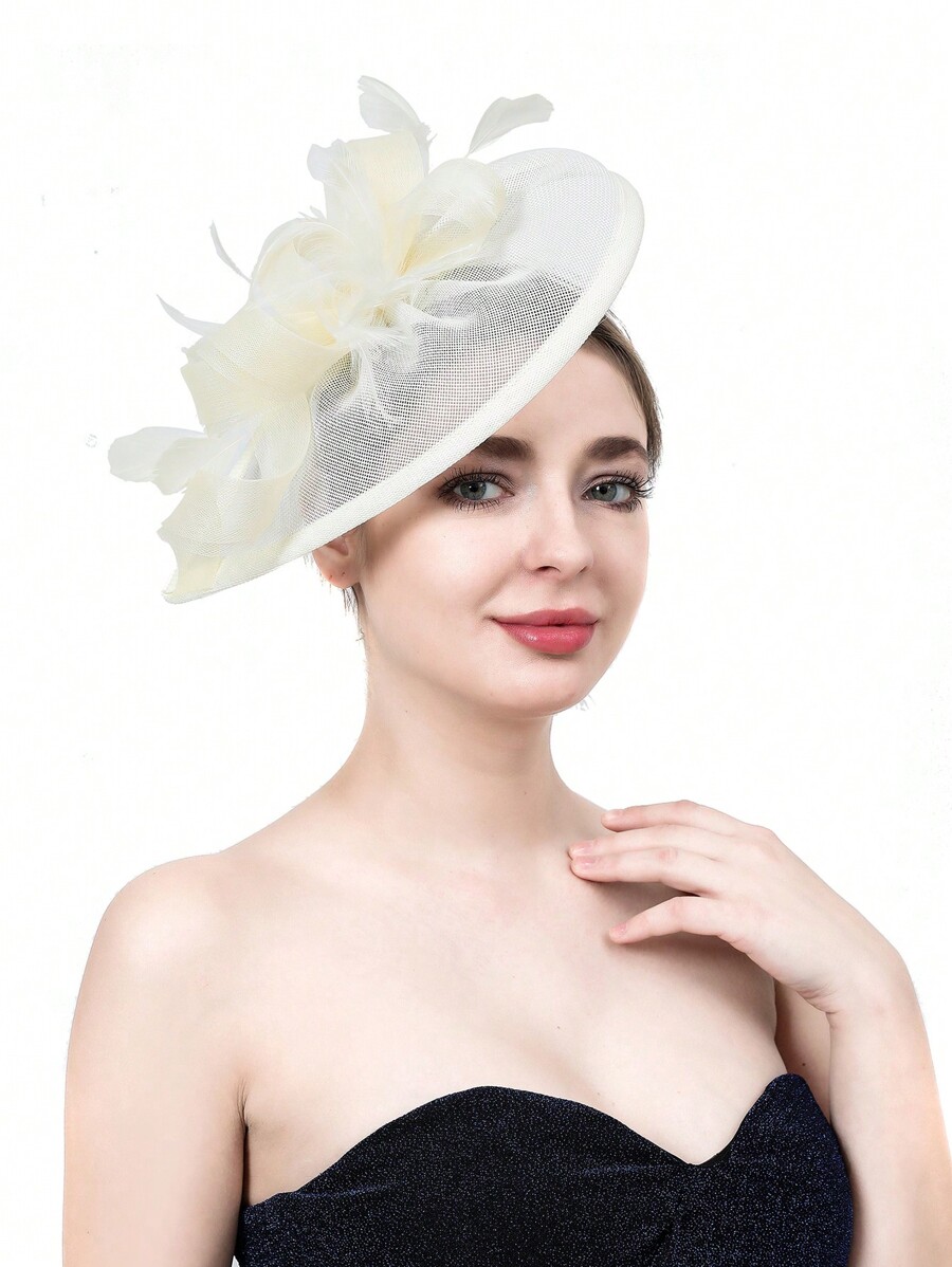 Fascinators Hat For Women Tea Party Headband Kentucky Derby Wedding ...