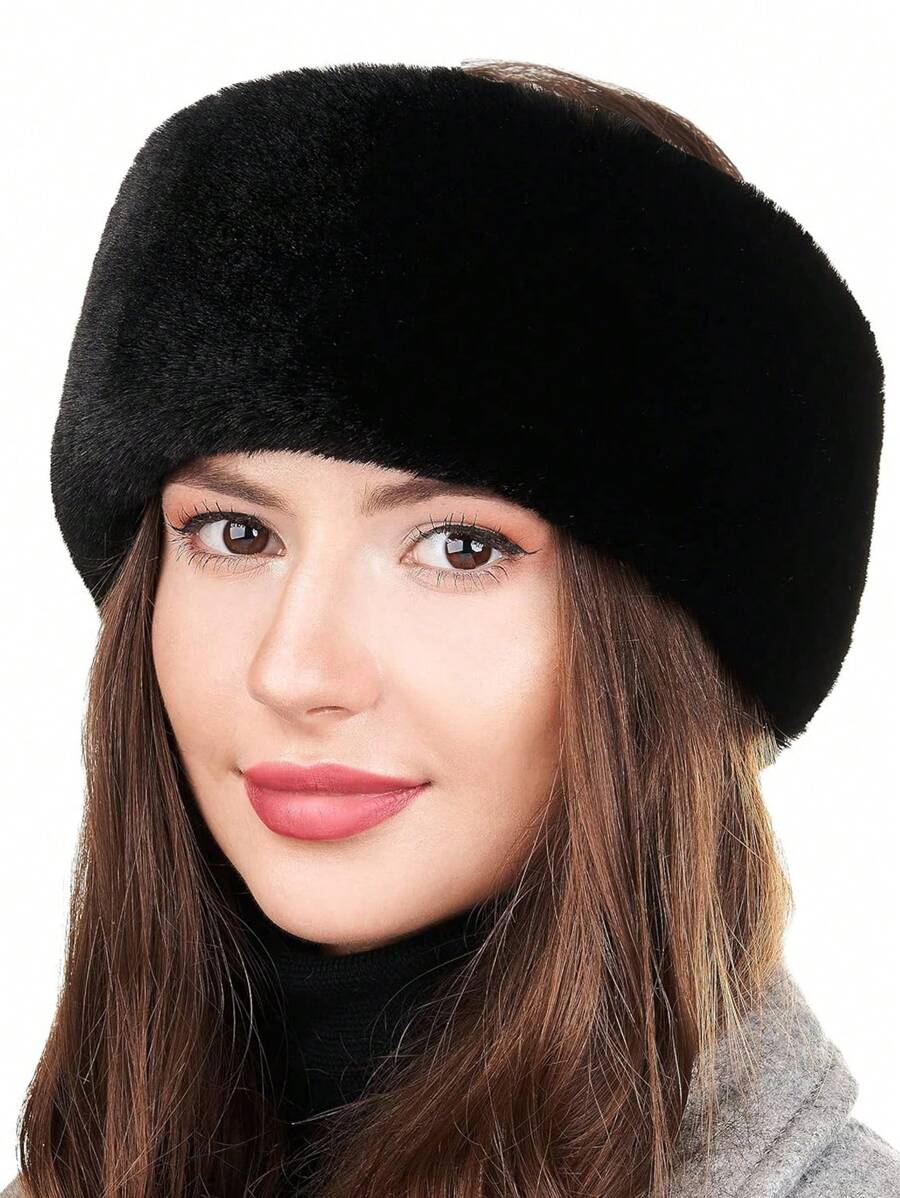 Solid Fuzzy Hat | SHEIN USA