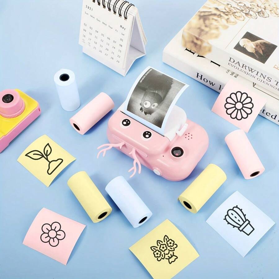 9Rolls 2.2in X 19ft Thermal Printer Paper Rolls For Mini Pocket Printer ...