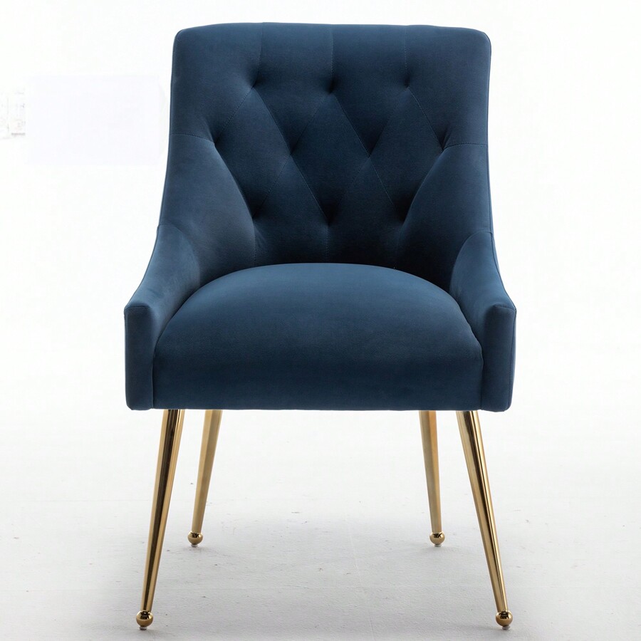 SEYNAR Modern Dining Chairs Set Of 4, Velvet Upholstered Accent Chair ...