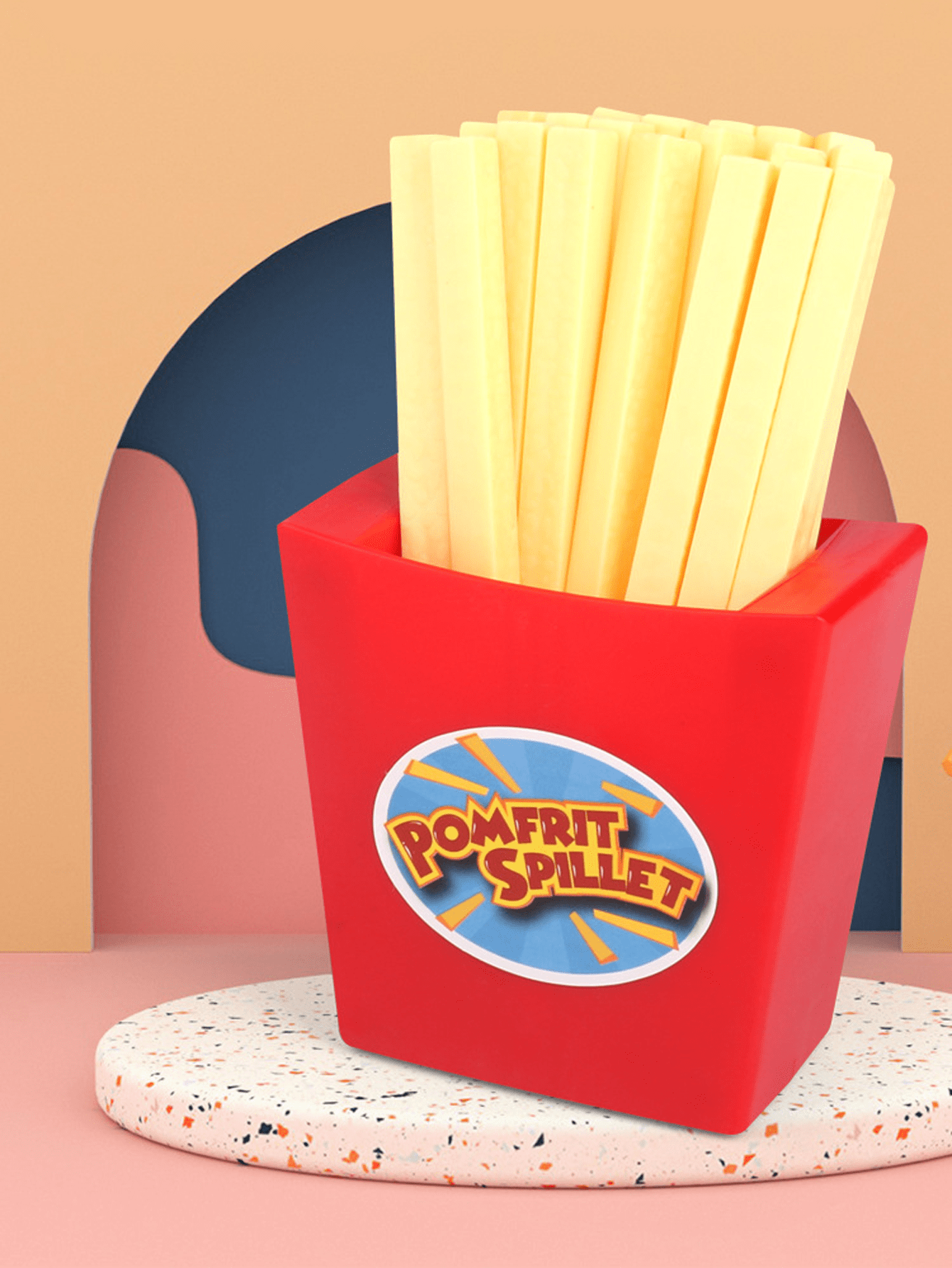 Prank Board Game Potato Chips Bouncing French Fries Toy Gift Set For ...