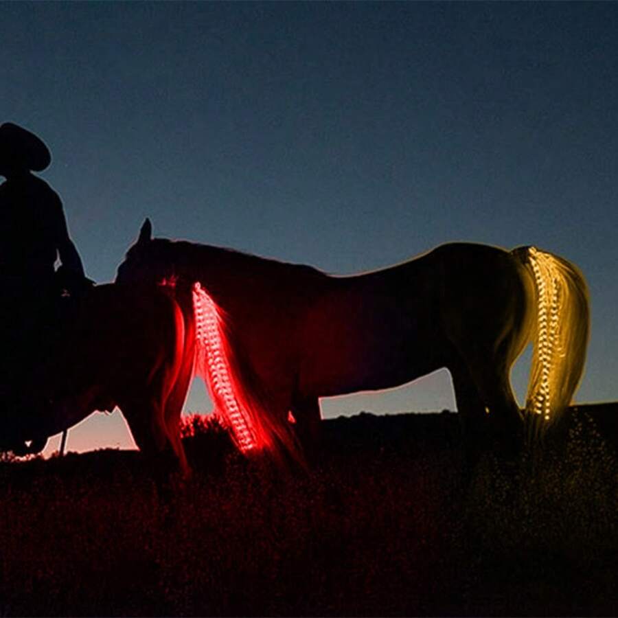 Led Horse Tail Decorative Light, Make Your Horse More Eye-Catching At ...