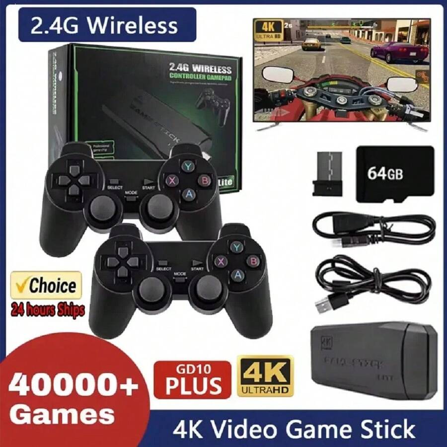 New Home Game Console 2.4G Wireless Gamepad HDMI PS Street Fighter M8 ...
