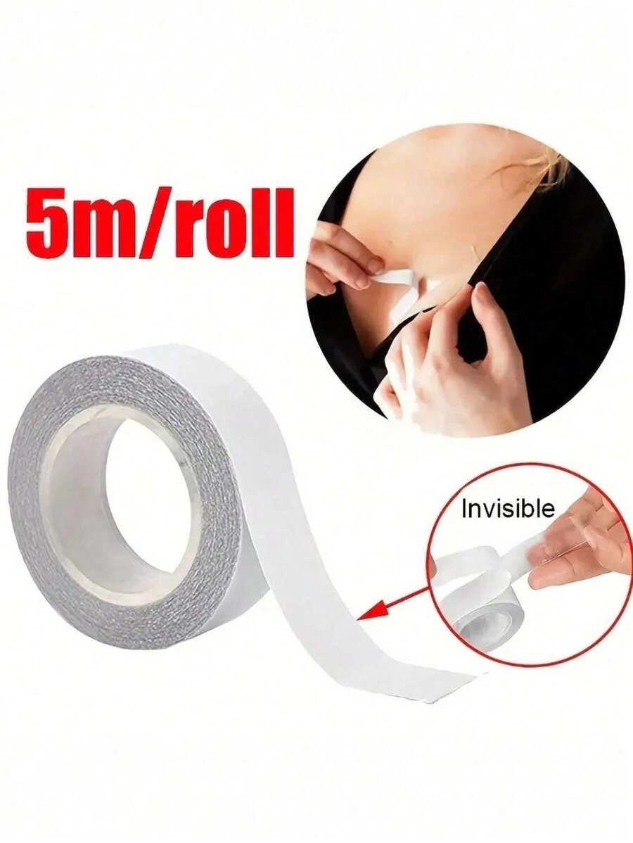 5m/Roll Double-Sided Tape, Multi-Functional Self Adhesive Strip ...