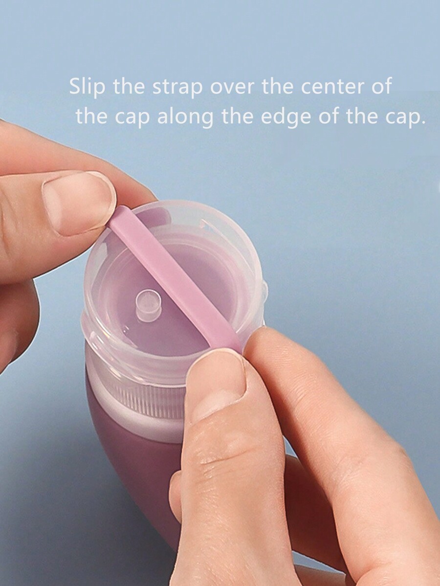 Refillable Silicone Flexible Tube Travel Bottles Set - Leak Proof And ...