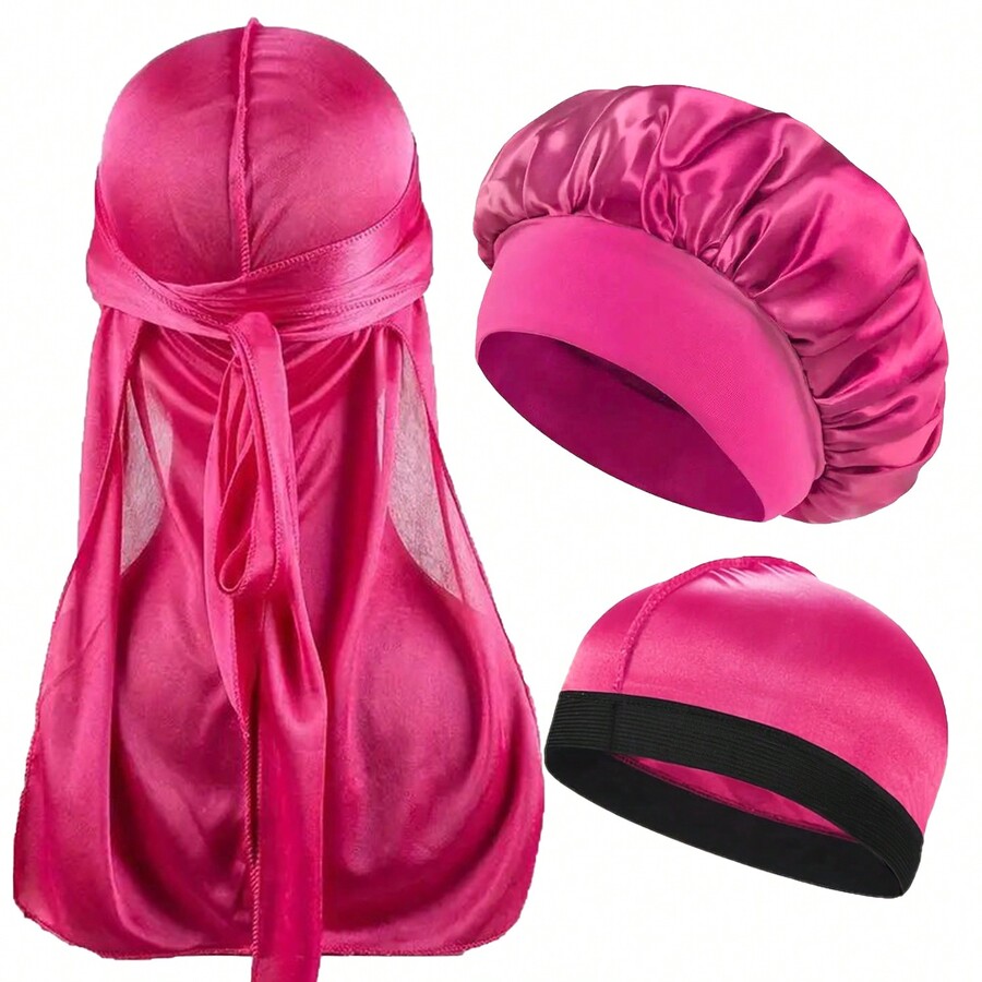 3pcs Men's Comfortable And Breathable Sports, Outdoor, Daily Durag ...