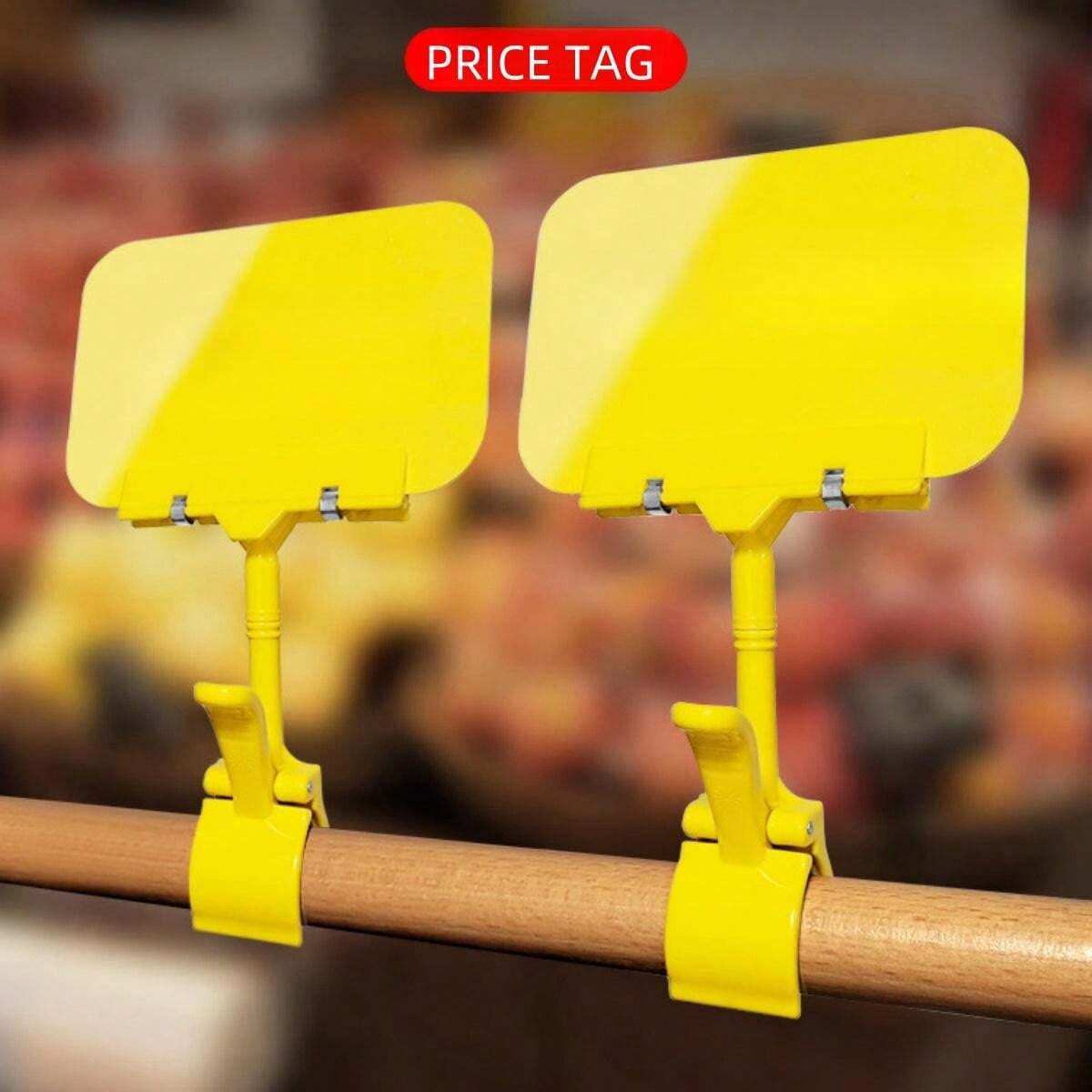 Supermarket Price Tags, Pvc Sign With Double Clips, Erasable Fruit And ...