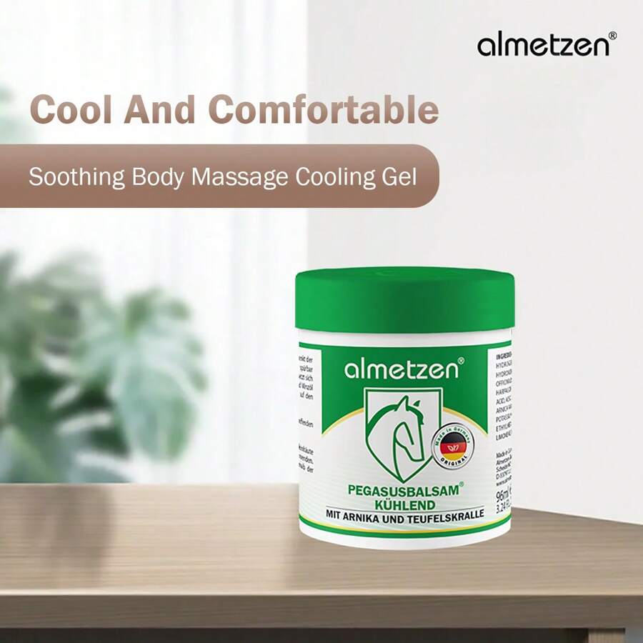 Almetzen Soothing Body Massage Cooling Gel 96ml ,Use On Muscles, Neck And Shoulders | SHEIN USA