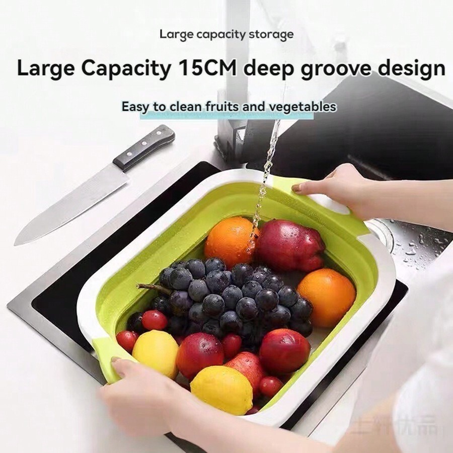 A New Versatile Kitchenware That Doubles As A Folding Cutting Board Or ...