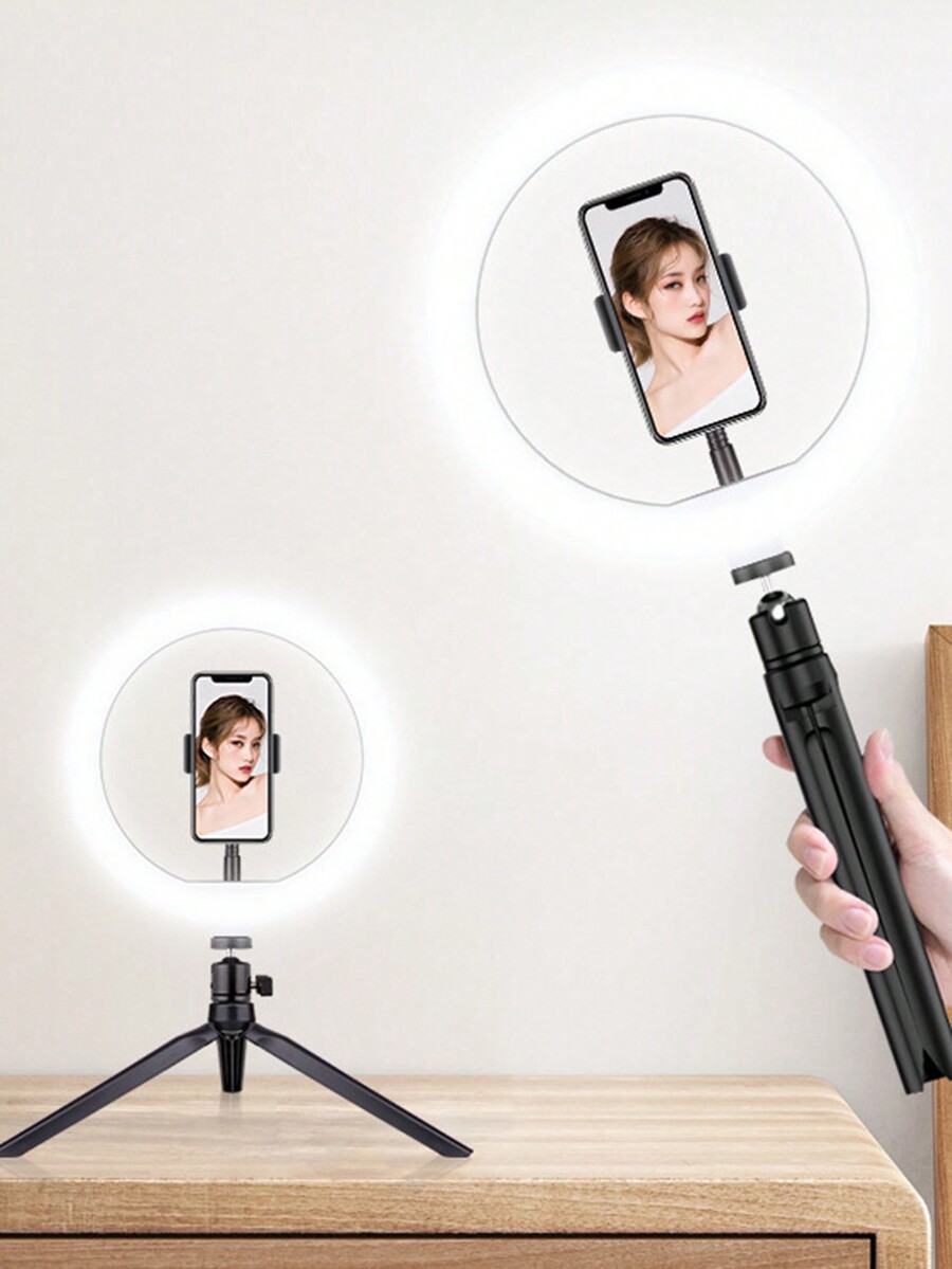 Desktop Phone Live Streaming Stand With Led Light | SHEIN USA