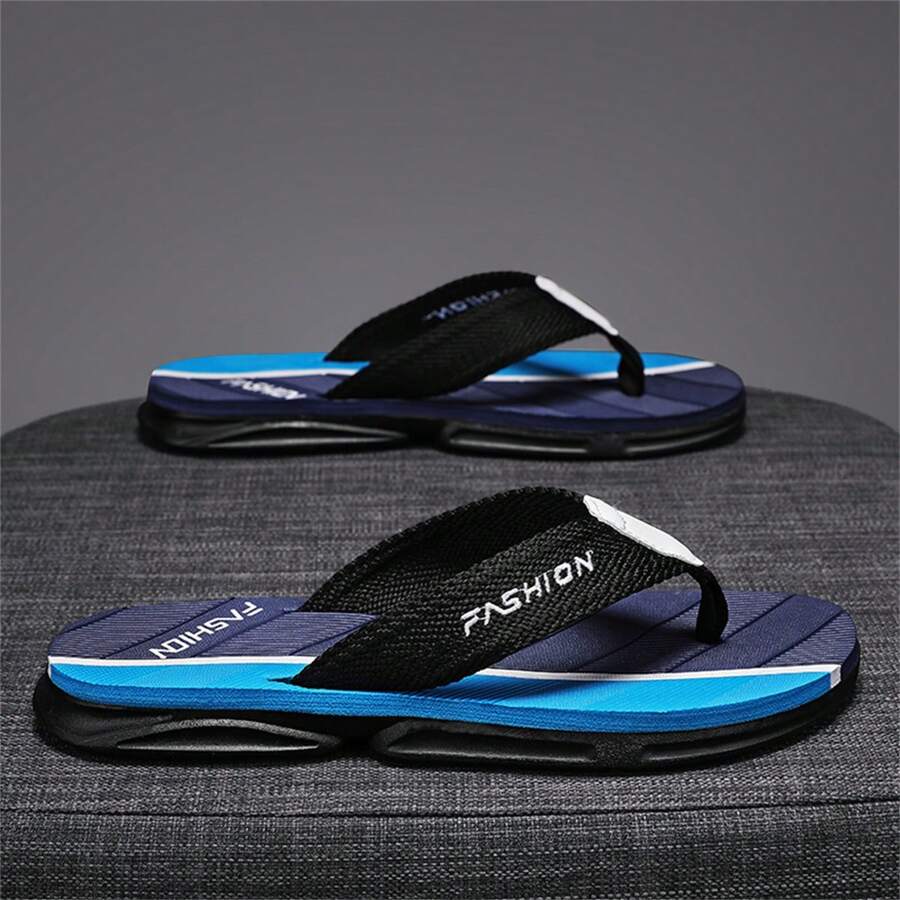 Chinelos De Praia Masculinos Com Sola Grossa Antiderrapante Para ...