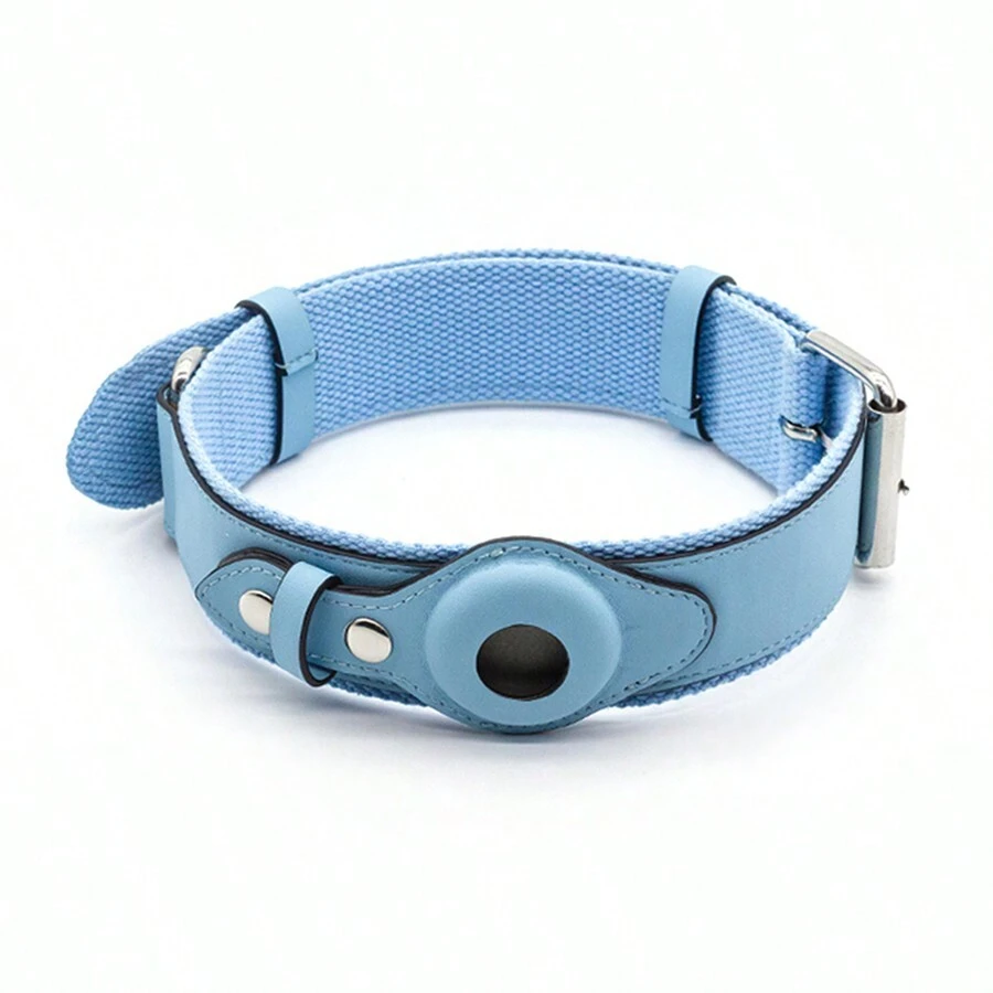 1pc Adjustable Pet Collar With Location Tracker Cover(Without Tracker ...