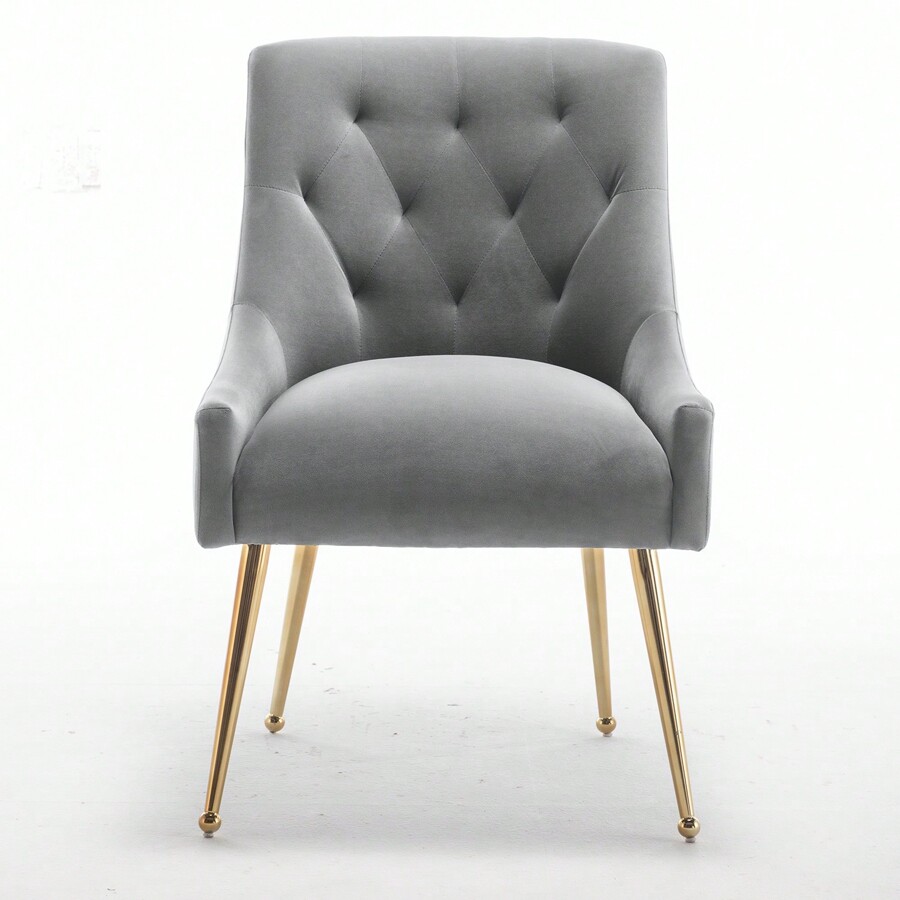 SEYNAR SEYNAR Modern Dining Chairs Set Of 6, Velvet Accent Chair Tufted ...