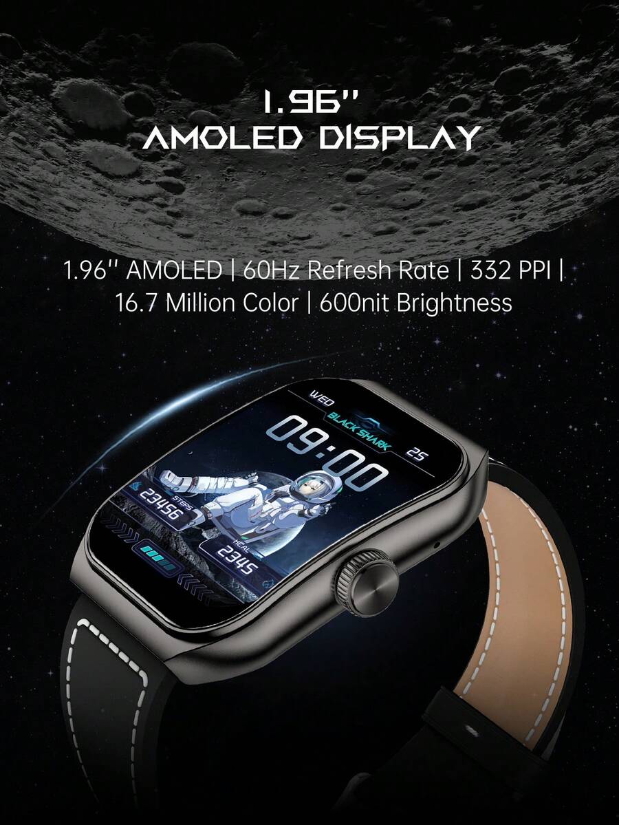 Black Shark Black Shark GT3 Global Version Smart Watch 1.96" Curved ...