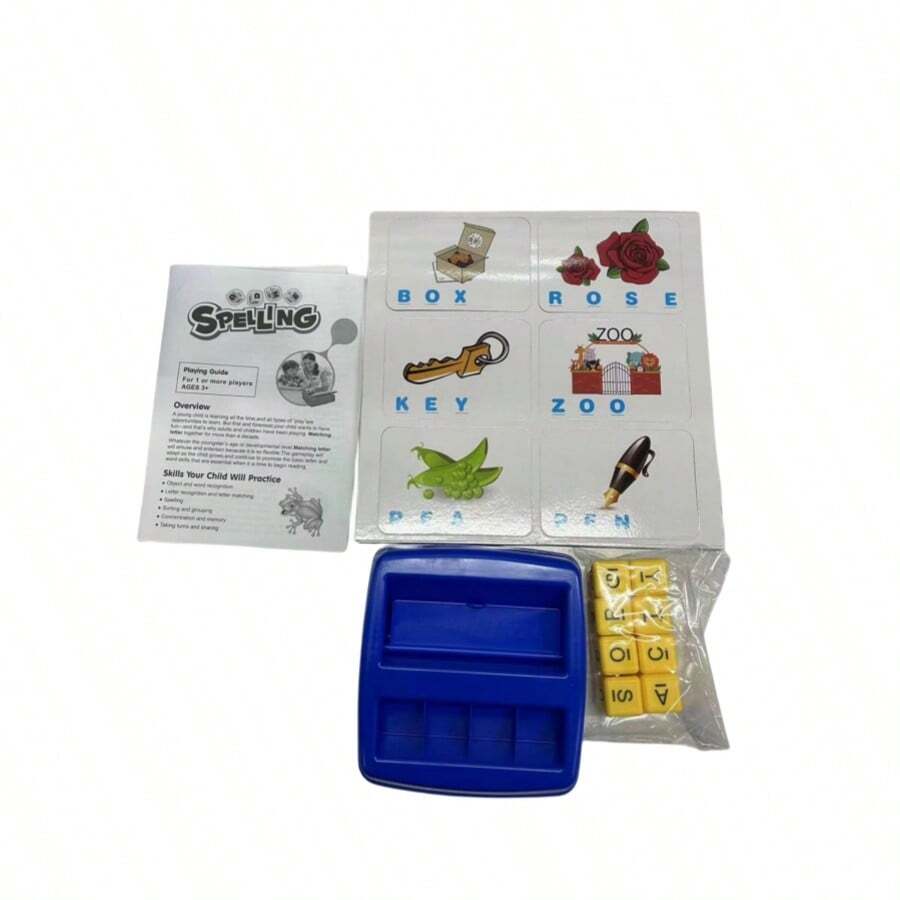 Children's Educational English Spelling Learning Toy, Interactive Early ...