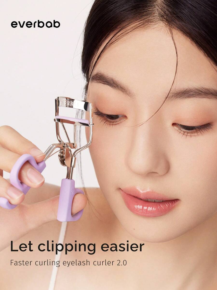Everbab Skyrocket Eyelash Curler - I Type, Suitable For Round Eyes, Instantly Curl And Lift ...