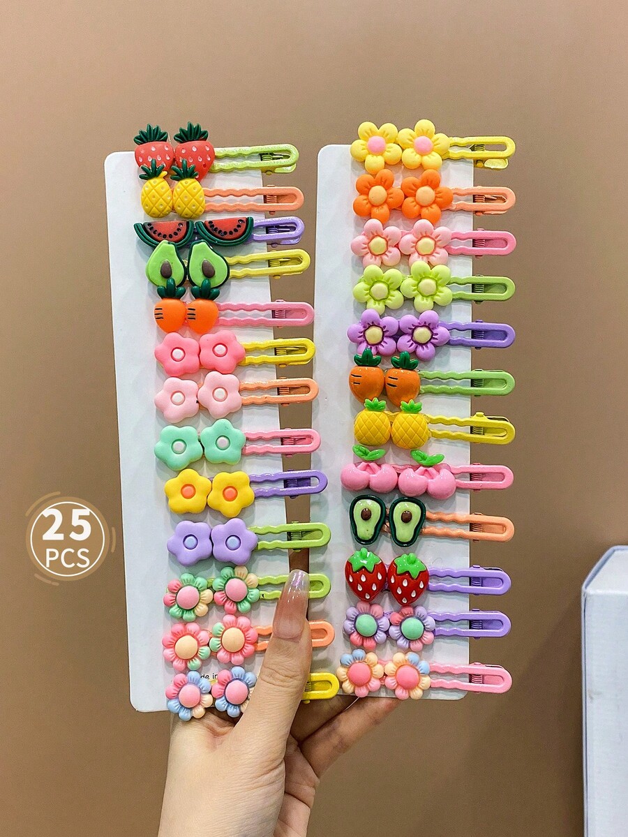 5/10/25 stks Kleurrijke Leuke Cartoon Wave Alligator Haar Clip ...