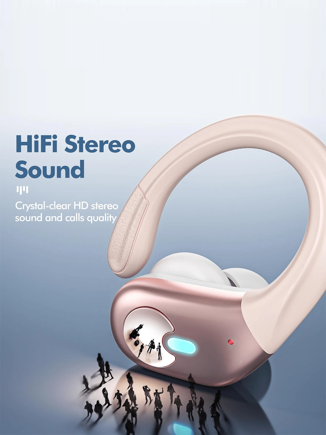 SENBOWE 1 pieza Auriculares inalámbricos TWS Auriculares con 90 horas ...