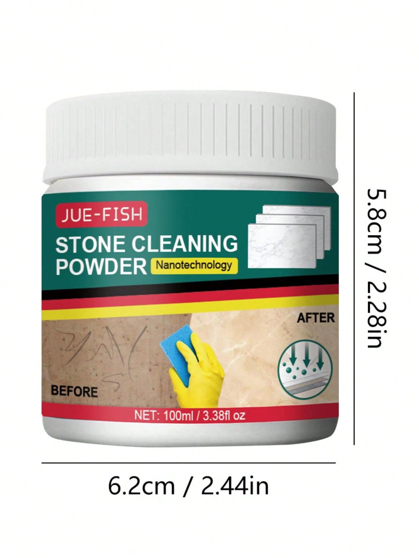 Jue-Fish Stone Cleaning Powder Kitchen Quartz Countertop Tiles Remove ...