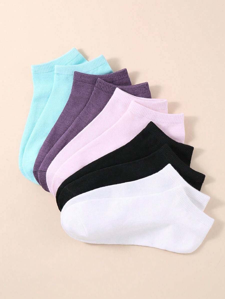 20/30 pares de calcetines de verano de mujer multicolor de corte bajo ...