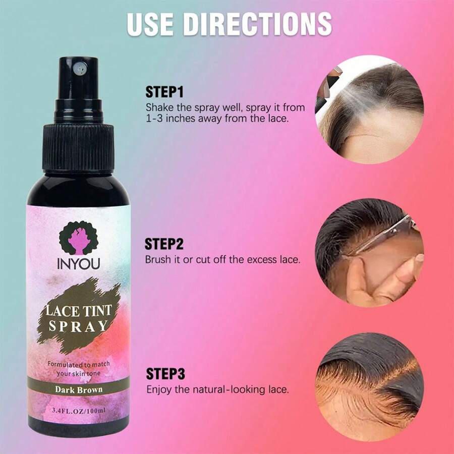 Hair Wax Stick With Tools Set, Wax Stick For Smooth Hair Wigs, Non ...