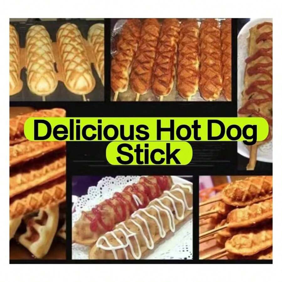 Hot Dog Making Machine, Six-G Crispy Machine, Waffle Stick Machine, Hot ...