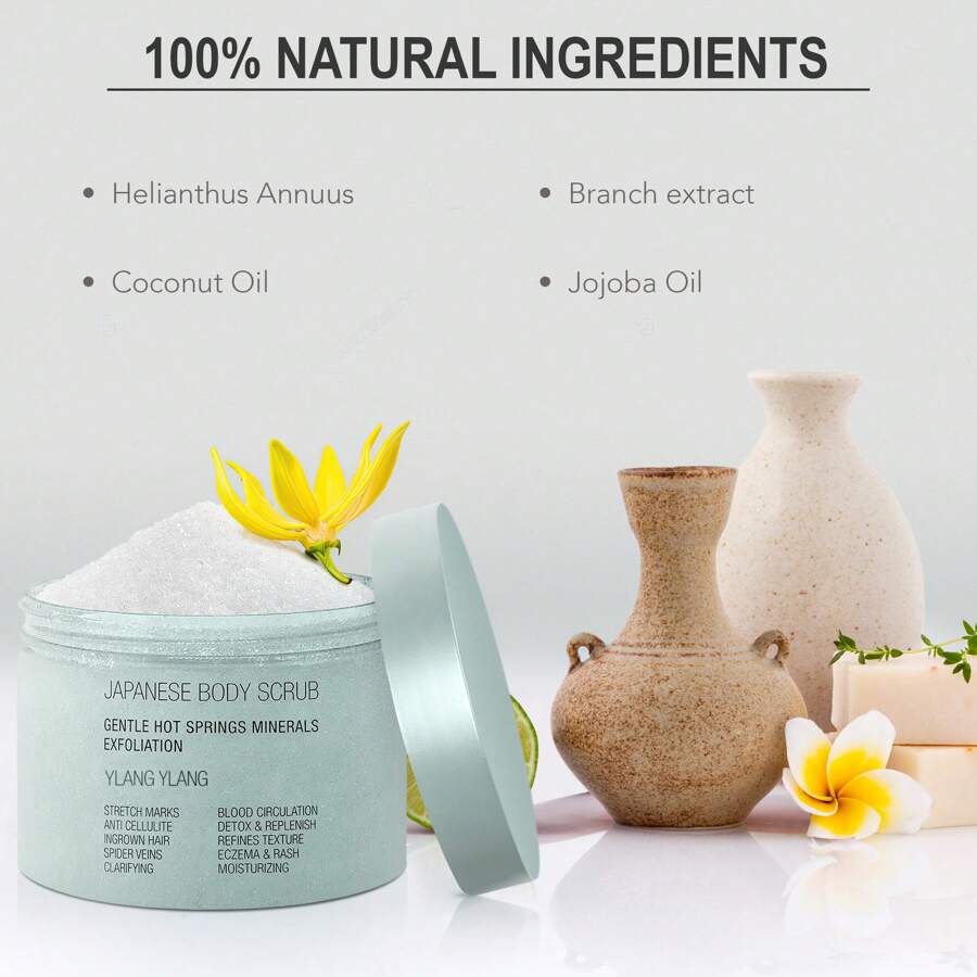 Onsen Secret Japanese Exfoliating Body Scrub & Nourishing Body Butter ...